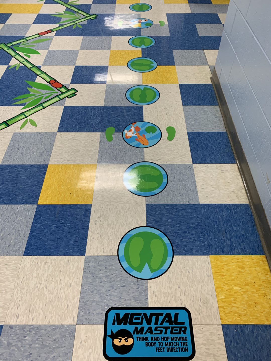 Bamboo Balance and Koi Fish Hops – The Sensory Path