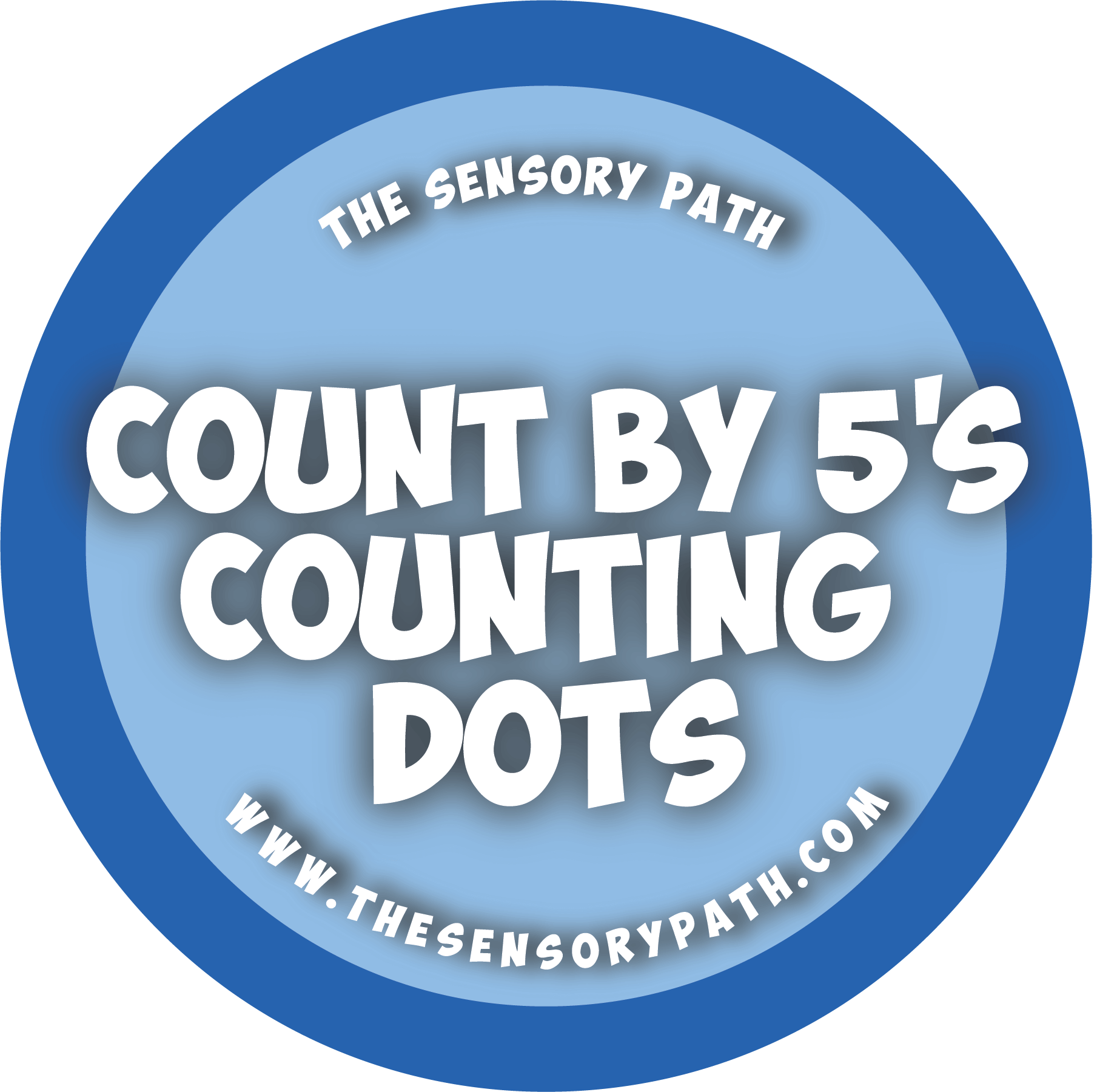 Count By 5 s Counting Dots Sensory Path Element The Sensory Path